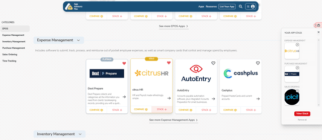 How to create an App Stack and White-Labelled Report using App Advisory Plus · Resource Center ...